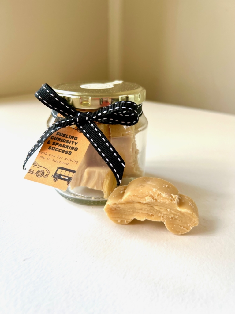 Teachers Thank You Fuel Jar - 250ml - Quinnies Homemade Fudge